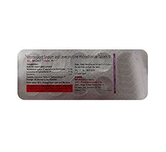 Xl-Mont - Strip of 10 Tablets : Amazon.in: Health & Personal Care