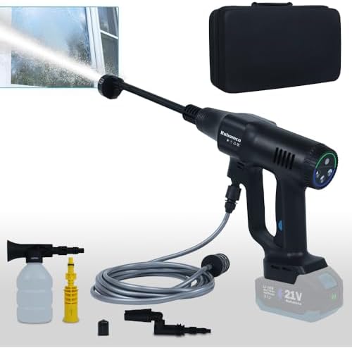 Amazon.com : Huhomco Cordless 200Bar/2900PSI High Pressure Washer ...