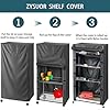 Amazon.com: ZYSUOR Wire Shelving Cover for Storage Shelf and Wire Rack ...