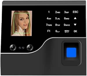 Amazon.com: Clocking in Machine, Intelligent Fingerprint Time ...