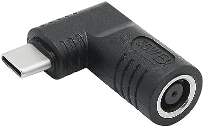Amazon.com: Right Angle DC 4017 to USB C Connector Adapter, 90 Degree ...