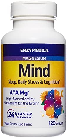 Amazon.com: Enzymedica, Magnesium Mind with ATA Mg, Support Sleep and ...