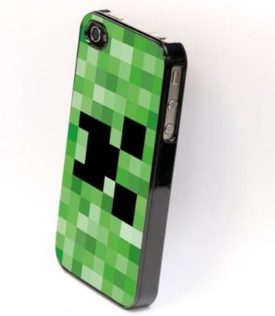 Minecraft Creeper iPhone 4 4s Case Cover : Amazon.co.uk: Electronics ...