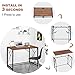 COMHOMA Office Desk, Foldable Computer Desk 40" Home Office Desk Modern ...