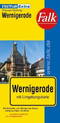 Amazon.com: Falk Stadtplan Extra Standardfaltung Wernigerode ...
