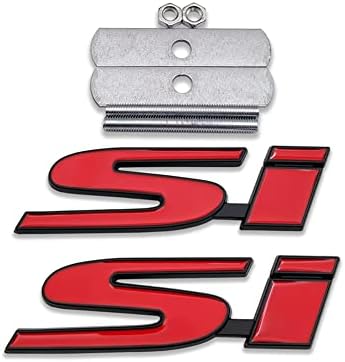Amazon.com: 3D Metal Si Logo Car Front Grille Emblem + Sport Injection ...