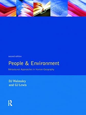 Amazon | People and Environment (Behavioural Approaches in Human ...