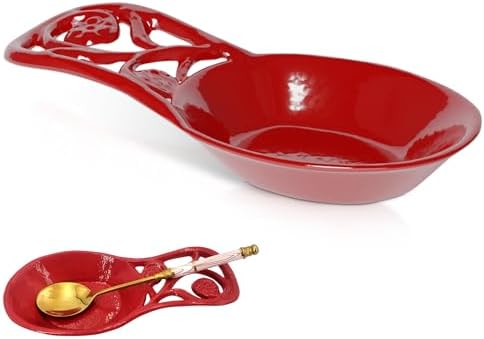 Amazon.com: Spoon Rest Vintage Metal Kitchen Spoon Rest, Cast Iron for ...