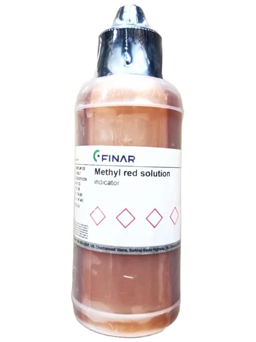 FINAR Methyl red indicator solution 125ML CAS NO 493-52-7, Storage ...