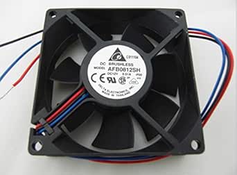 AFB0812SH F00 12V 0.51A 8025 6.12W 4000 RPM 40 dBA 3-Wire Cooling Fan ...