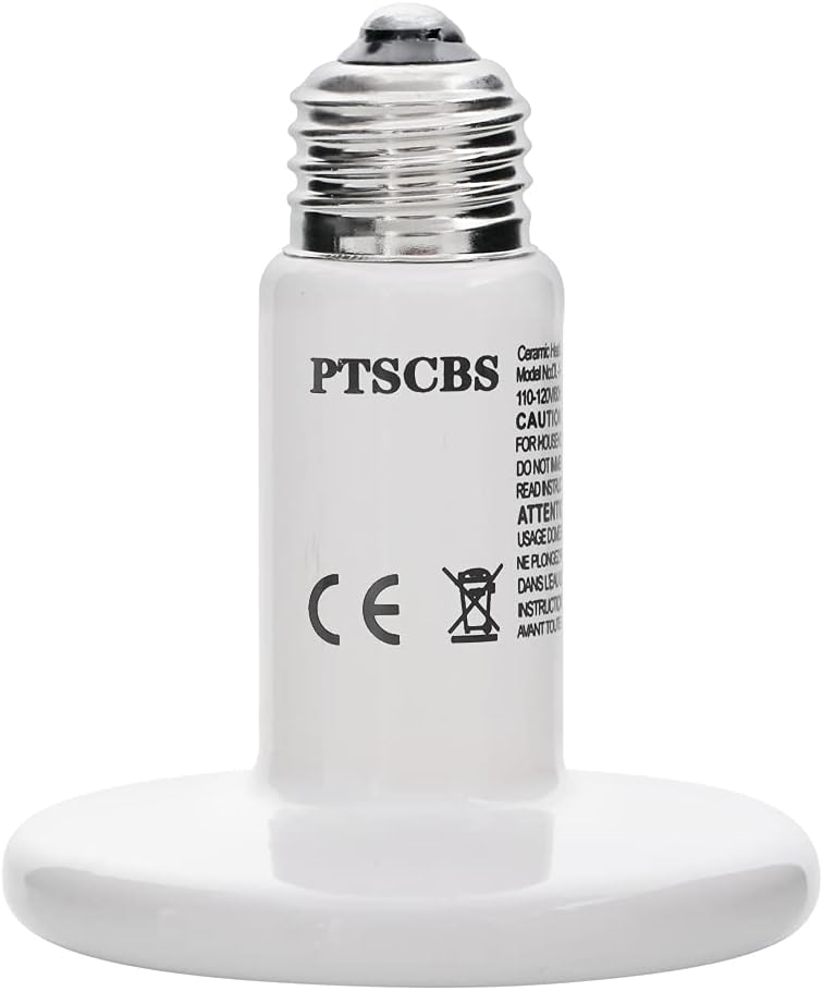 Amazon.com: Pack of 2 100W White Infrared Heat Lamp Bulbs, Ceramic ...