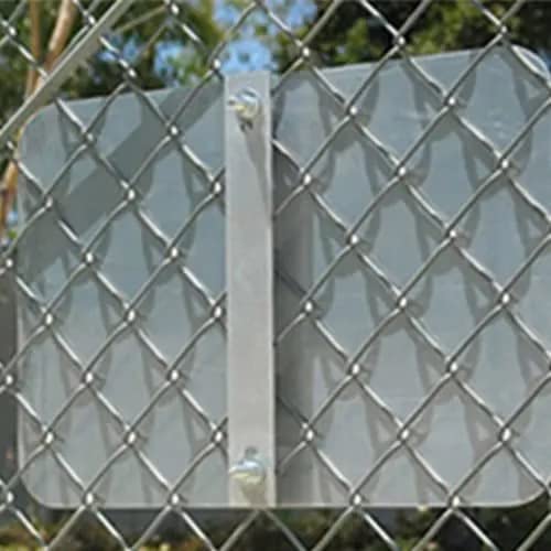 Amazon.com: Sigo Signs Chain Link Fence Brackets - 12 Inches : Patio ...