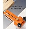 DAYDOOR Thin Rip Jig, Table Saw Jig Guide for Repeat Narrow Strip Cuts ...