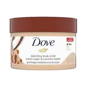 Buy Dove Exfoliating Body Polish Scrub Dry Skin Brown Sugar & Coconut ...