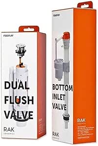 RAK Ceramics Rak-Maxxflush Dual Flush Valve and Valve Bottom Inlet ...