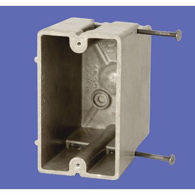 Allied Moulded 1099-N 1-Gang Nail-On Switch/Outlet Box, - - Amazon.com