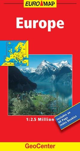 Europe Physical GeoCenter Map (GeoCenter Maps): 9783829764261: Amazon ...