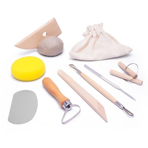 Ultimate Air Dried Clay Pottery Kit for Beginners Craft Kit Includes ...