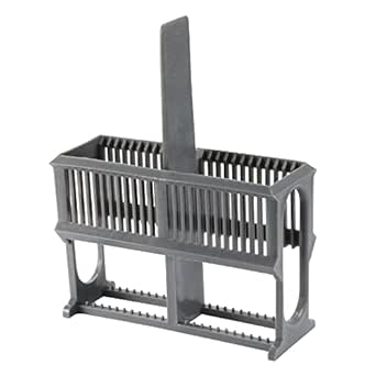 uxcell Microscope Slides Rack 24 Positions Polypropylene Staining Rack ...