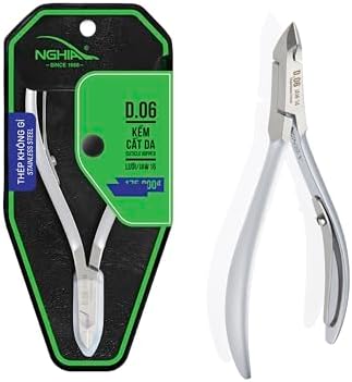 Amazon.com: NGHIA Cuticle Nipper - D-06 JAW 12 | Stainless Steel ...