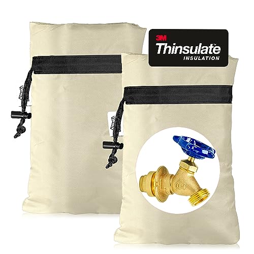 Enlarge Outdoor Faucet Cover for Winter Freeze Protection, 3M ...