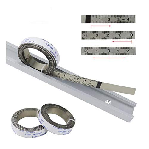 Lucky Traders Miter Track Tape Measure Stainless Steel Self Adhesive ...