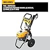 Amazon.com : DEWALT Electric Pressure Washer, Cold Water, 2400-PSI, 1.1 ...
