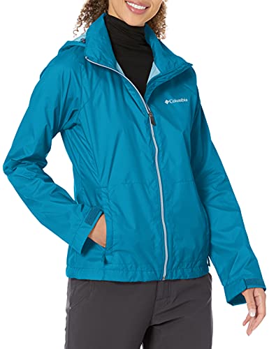 Columbia Women's Switchback III Jacket, Lagoon, X-Large | Amazon price ...
