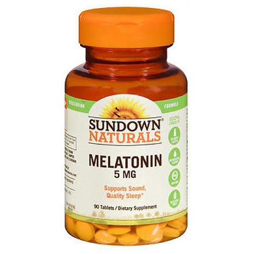 Buy Sundown Naturals Melatonin 5mg Extra Strength Tablets Online at Low ...