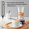 Amazon.com: JOUEURER Kitchen Milk Frother With 2 Heads, USB C Fast ...