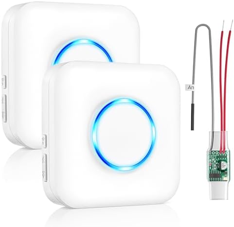 BITIWEND Wireless Doorbell Extender Converts Your Existing Wired ...