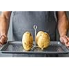 Amazon.com: KitchenCraft Baked Potato Stand, Aluminium, 12 x 14.5 cm ...