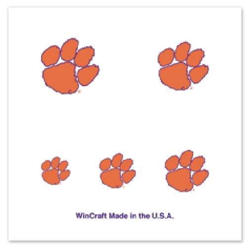 Amazon.com: Clemson Tigers Fingernail Tattoos - 4 Pack : Toys & Games