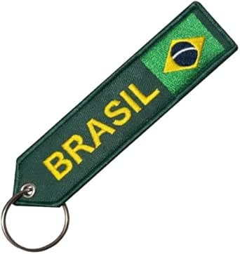 Amazon.com: Pinstant Brasil Brazil Brazilian National Flag Portugeuse ...