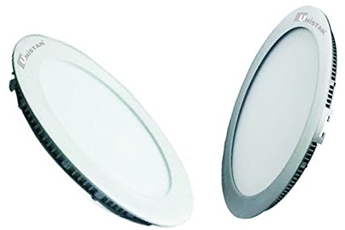 Buy UNISTAR 3W LED Panel Light. Round.Ceiling Down Light,Cool White. 2 ...