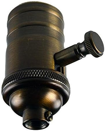 BulbsCo Edison Lamp Full Size Dimmer Socket in Bronze Finish - Amazon.com