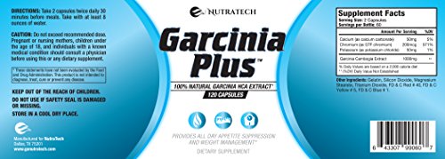 Garcinia Plus- 100% Pure and Natural Organic Garcinia Cambogia Diet ...
