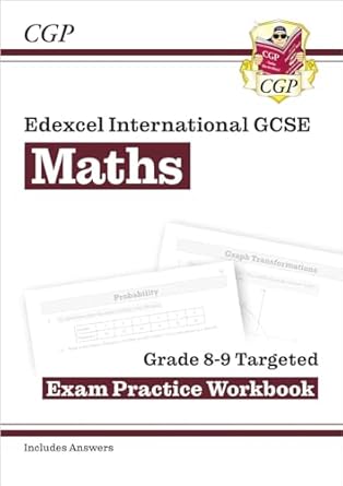 Edexcel International GCSE Maths Grade 8-9 Exam Practice Workbook ...