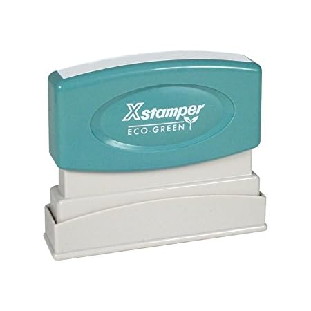 Amazon.com : Xstamper Pre-Inked Custom Stamp N18 7/8" x 2-3/4" : Office ...