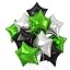 Amazon.com: Colorful Star Balloons,10Pcs Mixed Colors Star Shaped Foil ...