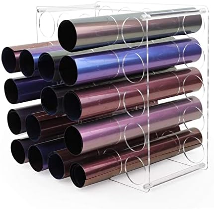 Amazon.com: Mobile Vinyl Roll Holder Cart - 40 Compartments Vinyl ...