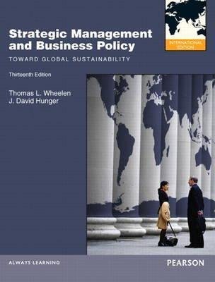 [(Strategic Management and Business Policy : Toward Global ...