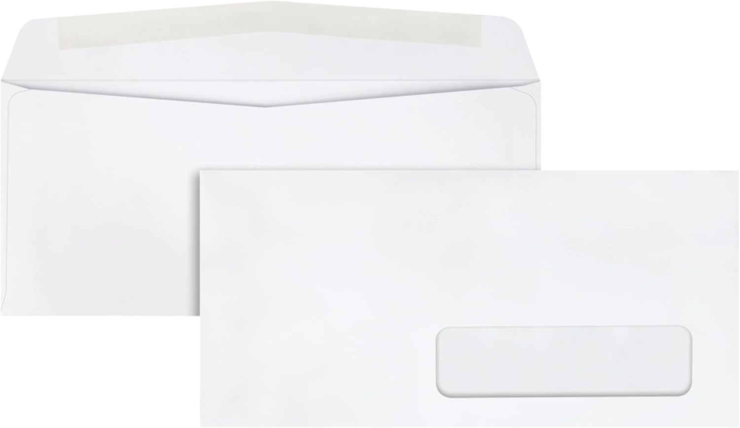 Amazon.com : Quality Park Right-Window Envelopes, #10, 24lb, Gummed ...