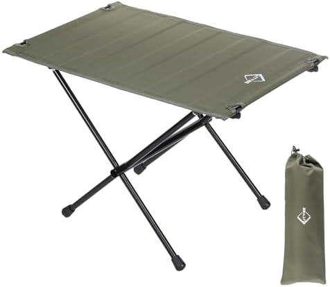 Amazon.com: LITVIBE Folding Camping Table - 2.65 LBS Ultralight ...