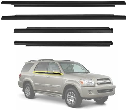 Amazon.com: Kozlira 4pcs Window Weatherstrip Compatible with Toyota ...
