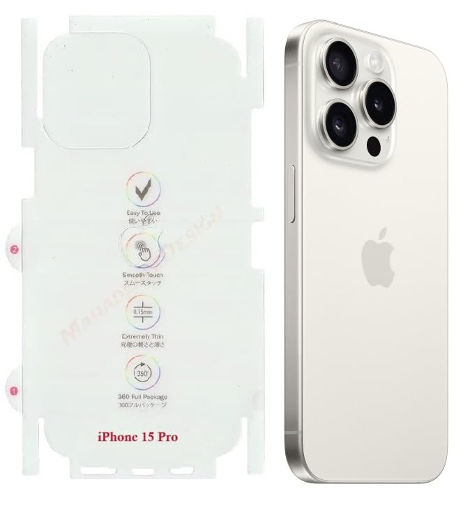 MahadealzDesign TPU Back Screen Protector Unbreakable Membrane Scratch ...