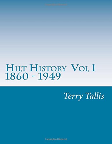 Hilt History: Tallis, Terry: 9781722083168: Amazon.com: Books