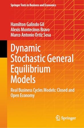 Amazon.com: Dynamic Stochastic General Equilibrium Models: Real Business Cycles Models: Closed ...