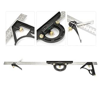 Combination Square,600mm Digital Right Angle Rule,Stainless Steel ...
