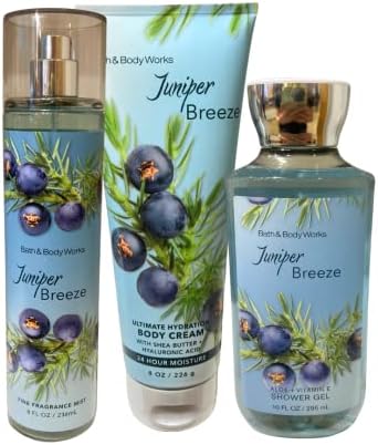 Amazon.com : Bath & Body Works Juniper Breeze, shower gel 10fl oz., Body Mist 8 FL Oz, Ultra ...